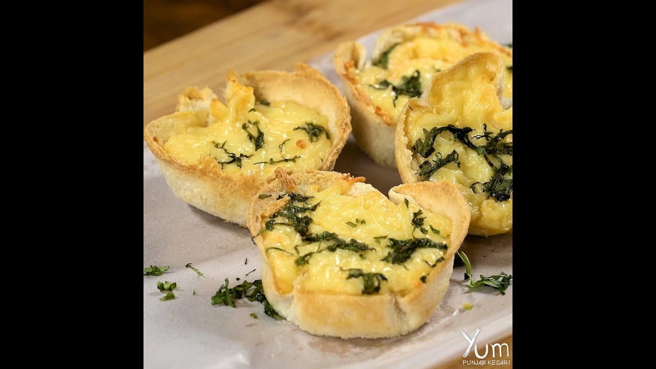 How to Make Veg Quiche Toast Cups - YouTube