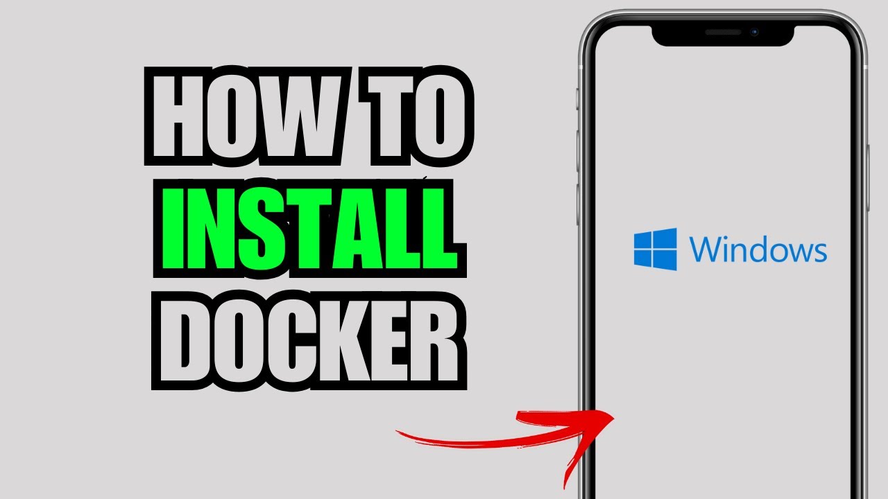 How to Install Docker in Windows (Full Tutorial) - YouTube