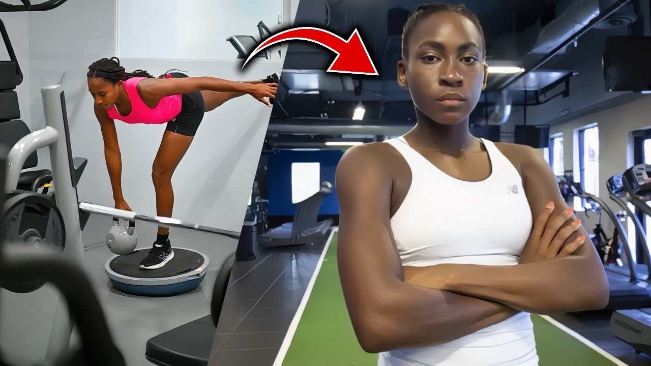 Coco Gauff Does This Gym Workout to Stay in Form - YouTube