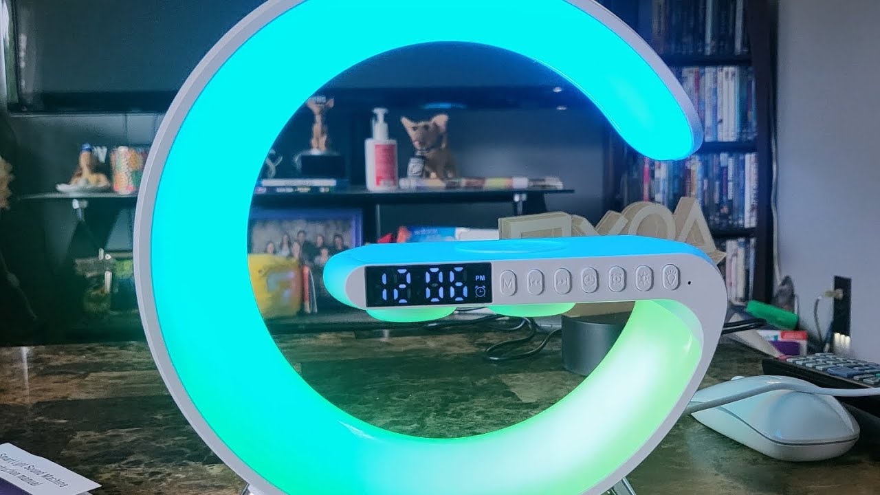 EPIC Temu Haul Unboxing - RGB Wireless Charger Alarm Clock - YouTube