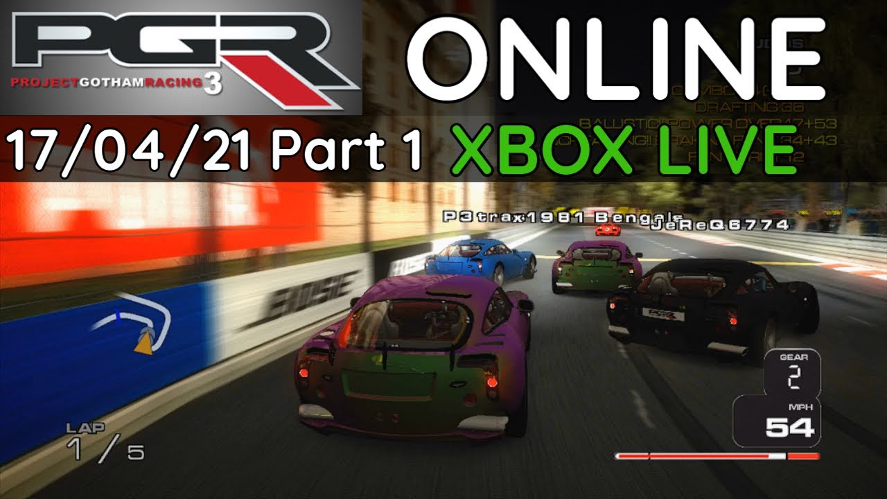 Project Gotham Racing 3 (PGR3) Online Xbox Live Multiplayer - Game ...