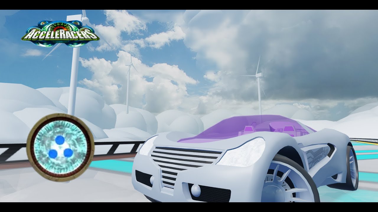 Driving Through the Clouds! - ROBLOX [Hotwheels: Acceleracers] - Sky ...