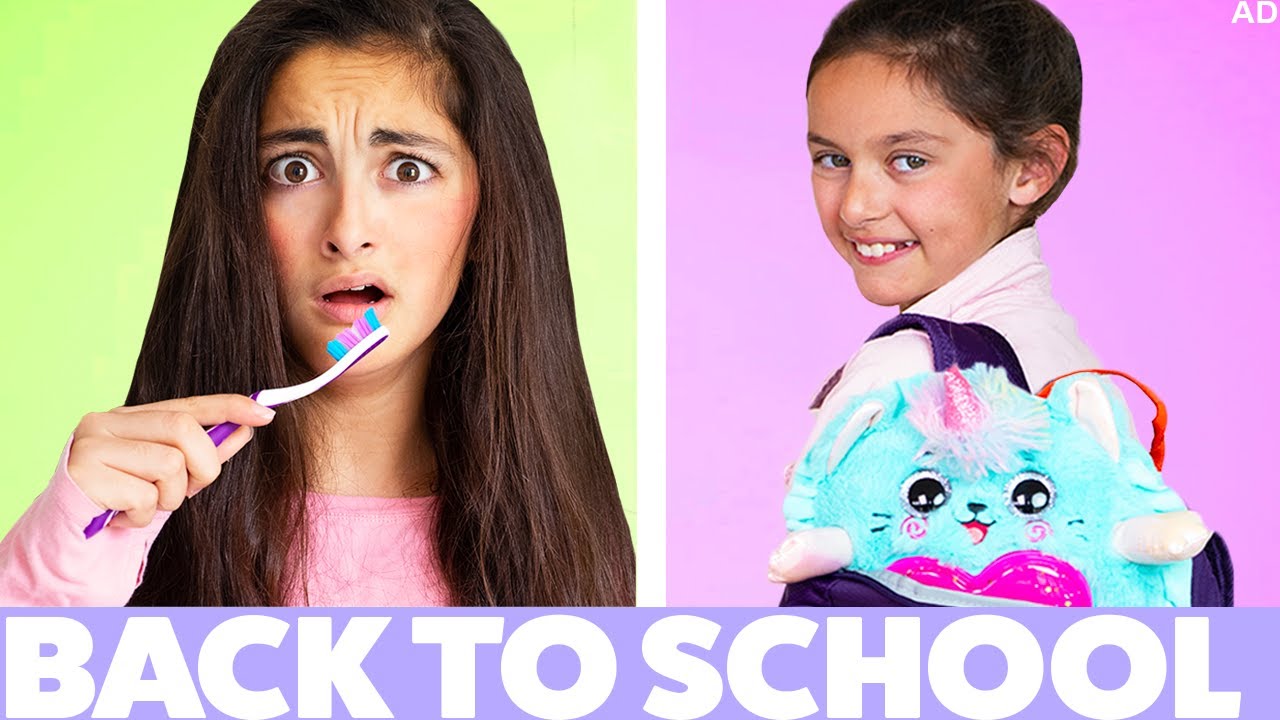 Back to School Morning Routine! Funny 😂 - YouTube