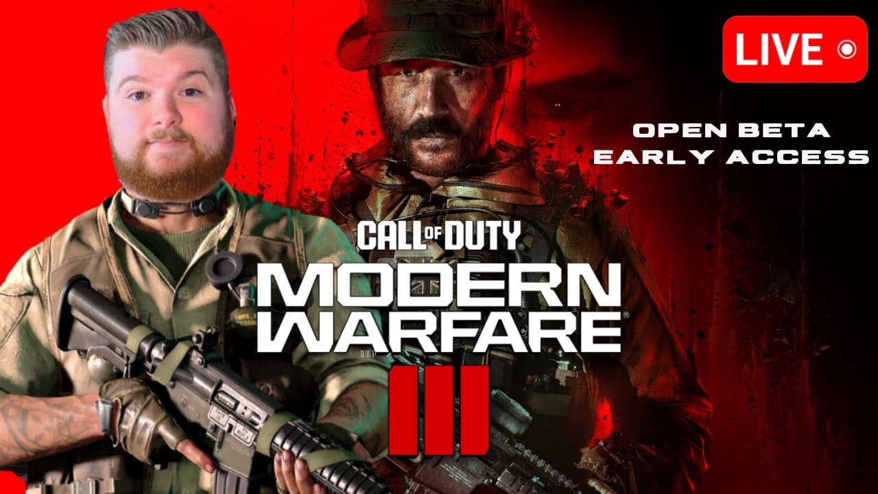 🔴LIVE - PLAYING MWIII FOR THE FIRST TIME - Call of Duty Modern Warfare III Multiplayer Beta ...
