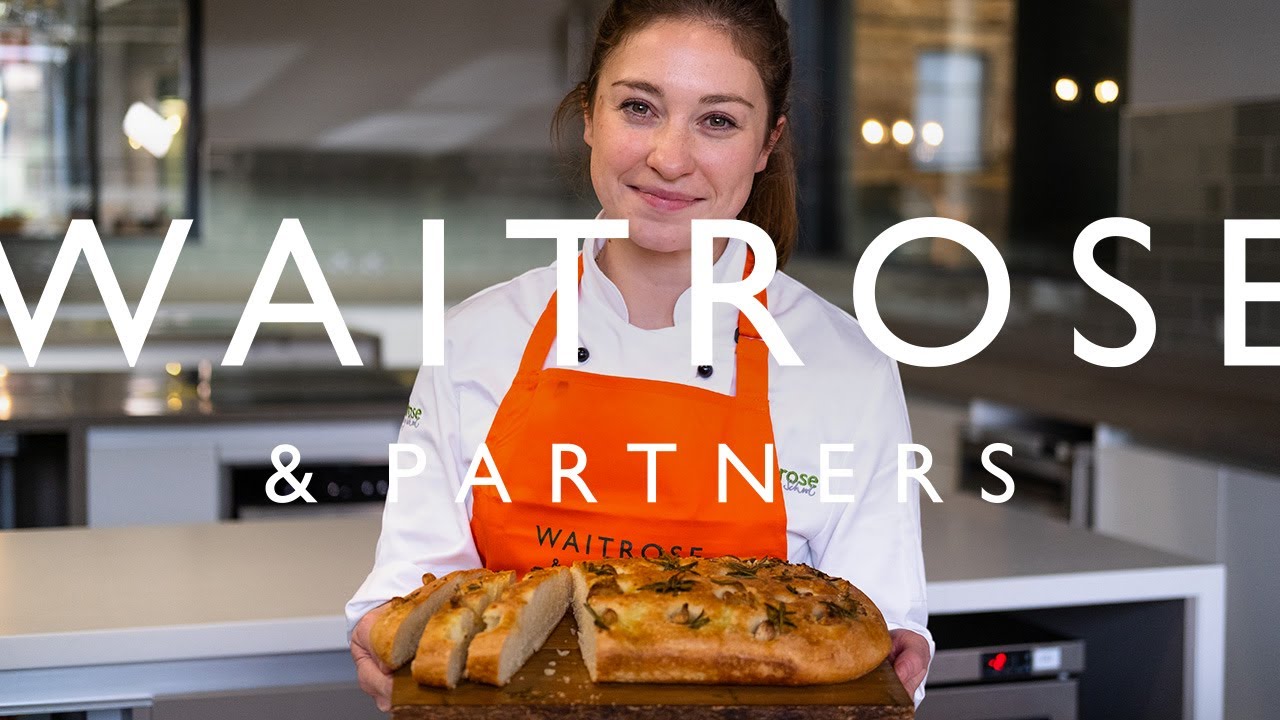 Cookery School | Roast Garlic & Rosemary Bread | Waitrose - YouTube