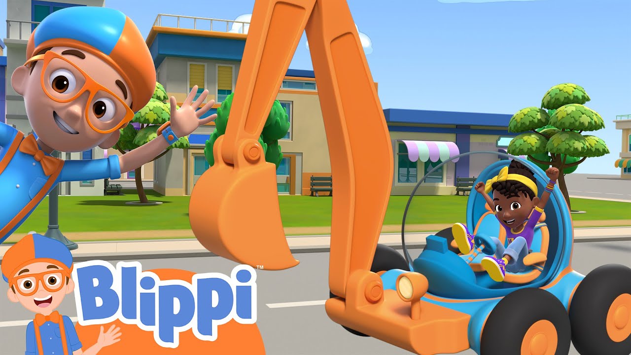 Blippi & Meekah's Construction Site! | Blippi's Stories and Adventures ...
