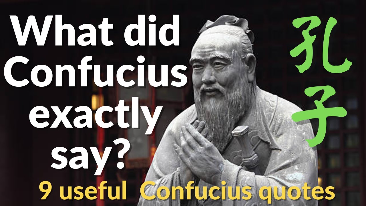 Confucius Says Quotes