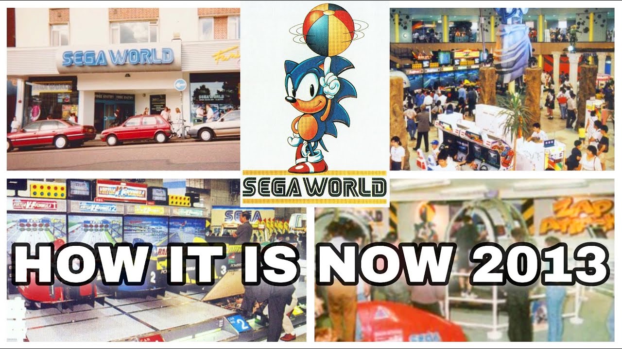 SEGA World / Park Bournemouth : How It Is Now 2013 - YouTube