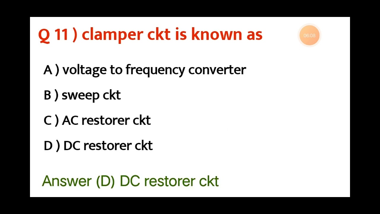 ECET important bits for ECE part-4(Electronic Devices and Circuits ...