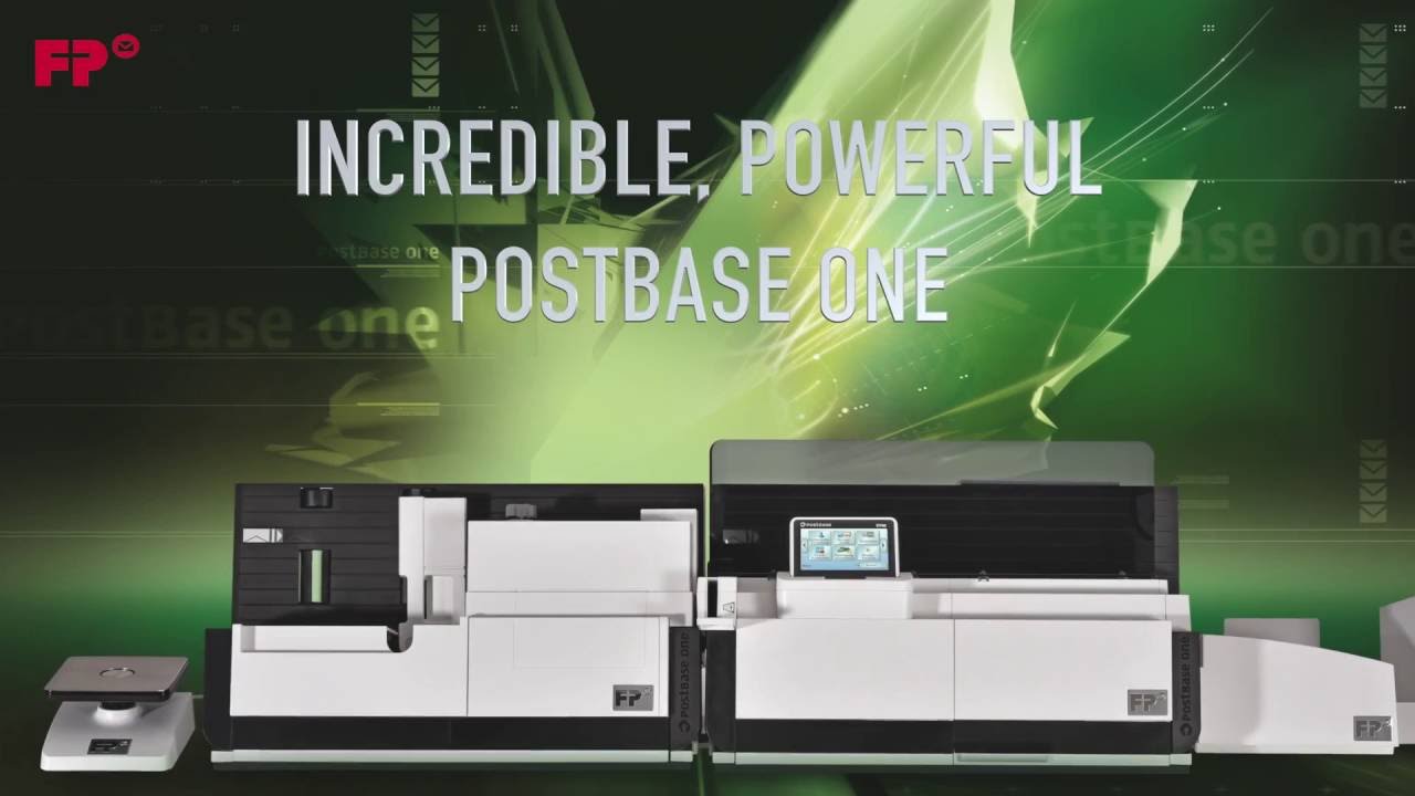 PostBase One franking machine - YouTube