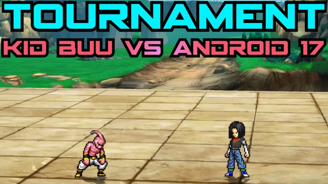 Kid Buu VS Android 17 - Tournament - Dragon Ball Mugen - YouTube