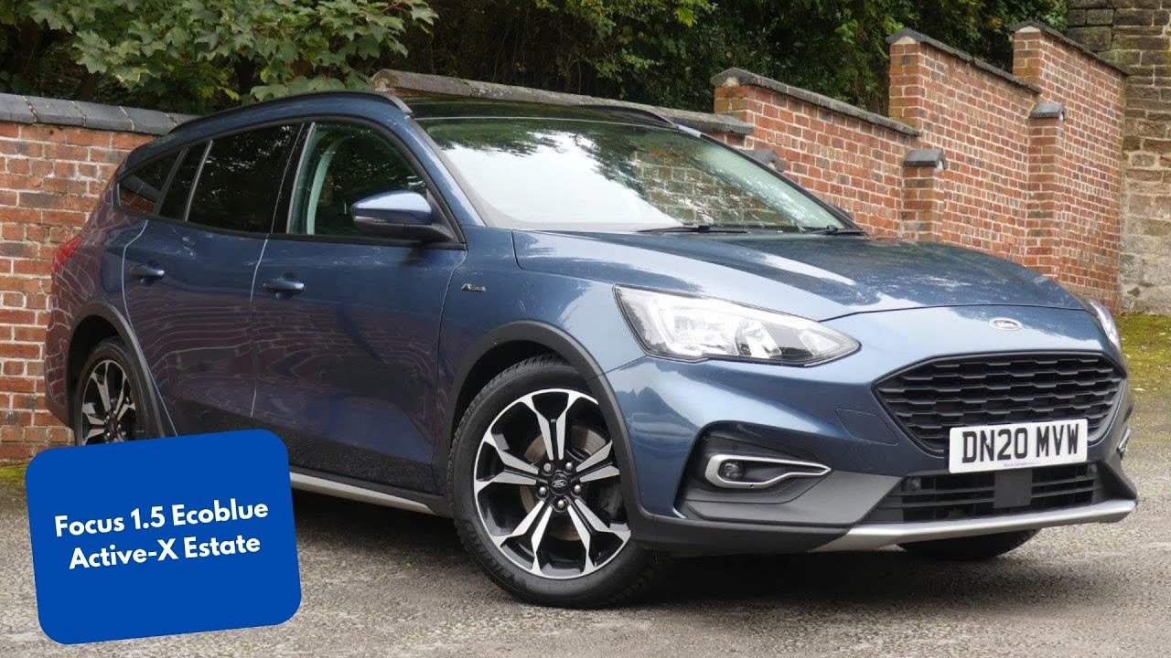 Ford Focus 1.5 EcoBlue Active-X Estate Diesel Manual - YouTube