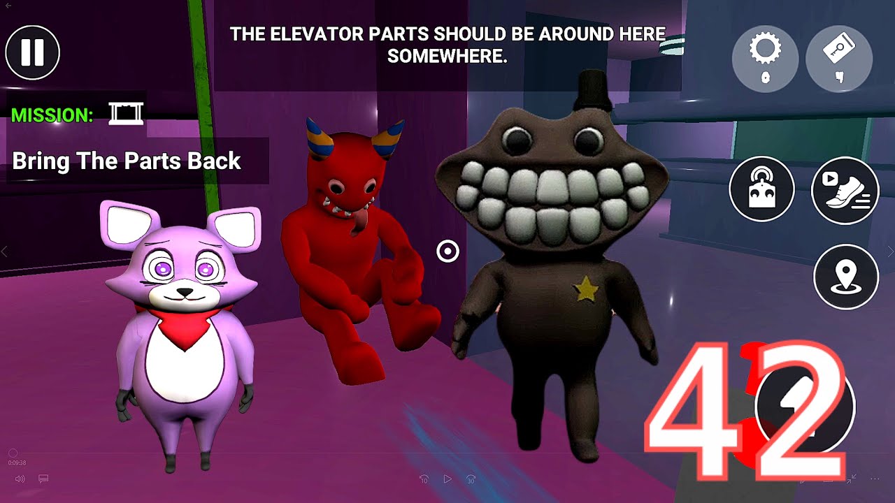 MONSTER PARK HORROR GAMES VS SCHOOL MONSTER ESCAPE 4 | GARTEN OF BANBAN ...