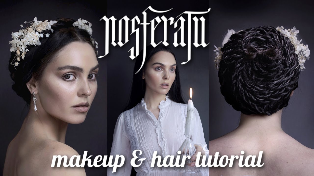Lily-Rose Depp #NOSFERATU Makeup & Hair Tutorial 🖤 Ellen Hutter No ...