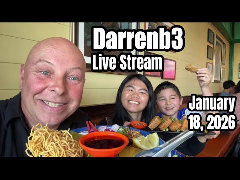 DARRENB3 LIVE STREAM. Bangkok Snap Thai Restaurant