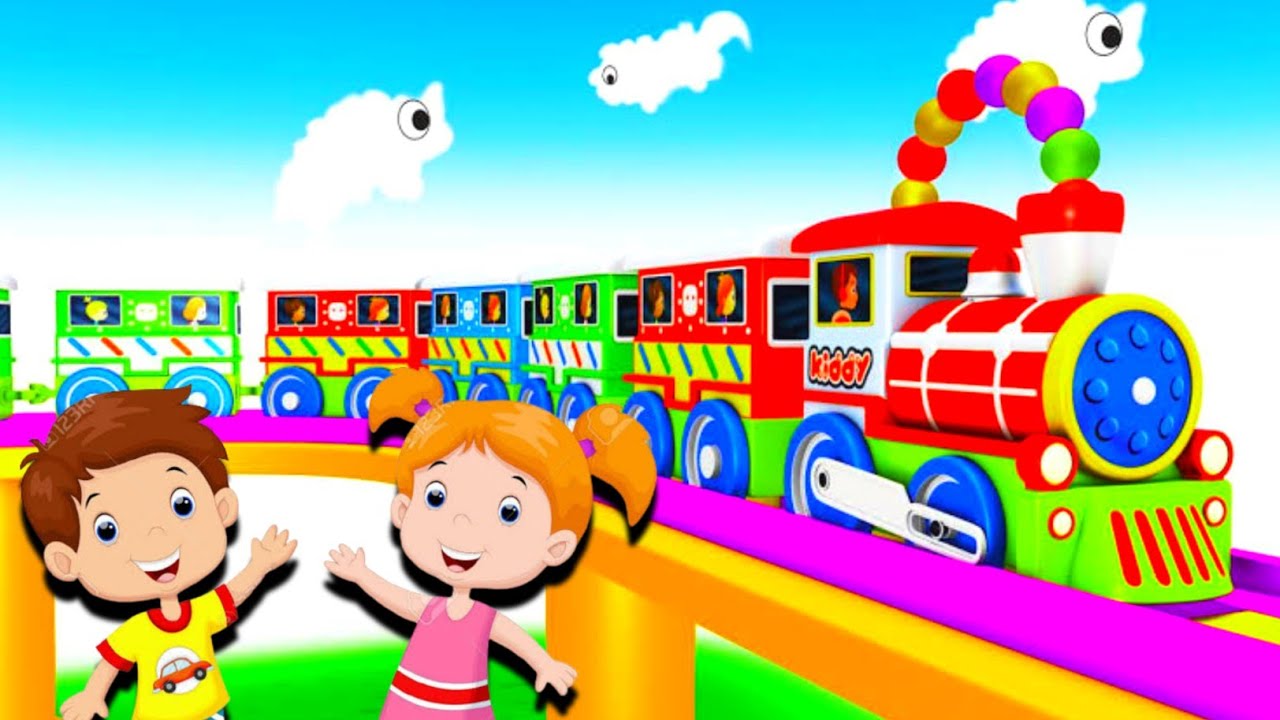 Today we and our friend going to ture || kids cartoon || Kids train ...