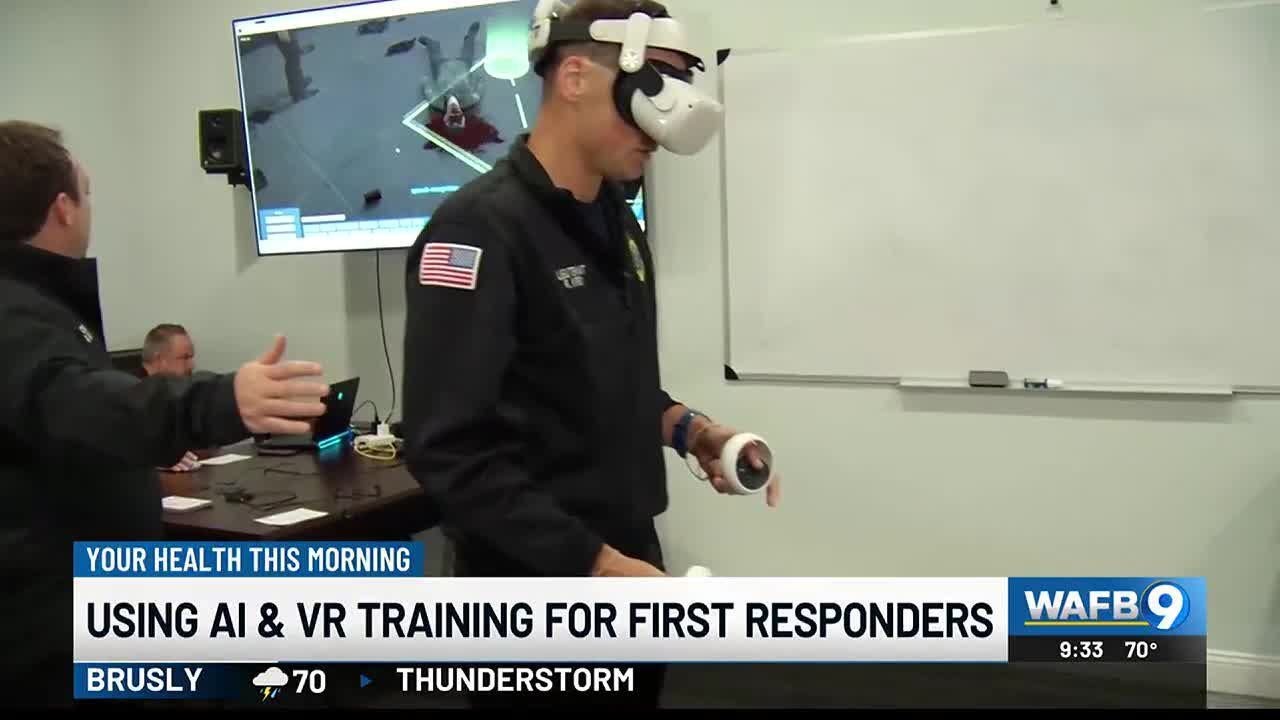 YOUR HEALTH: Using AI, VR training for first responders - YouTube