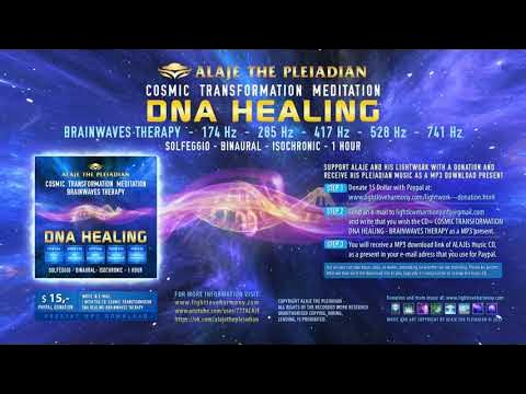 174Hz - 285Hz - 417Hz - 528Hz - 741Hz BRAINWAVES - DNA HEALING - 1 HOUR - PLEIADIAN ALAJE - YouTube