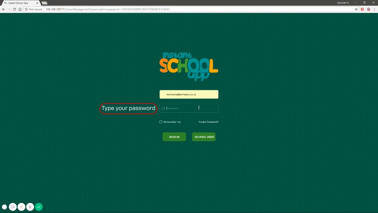 How to log in Admin/Teachers/Principal - YouTube