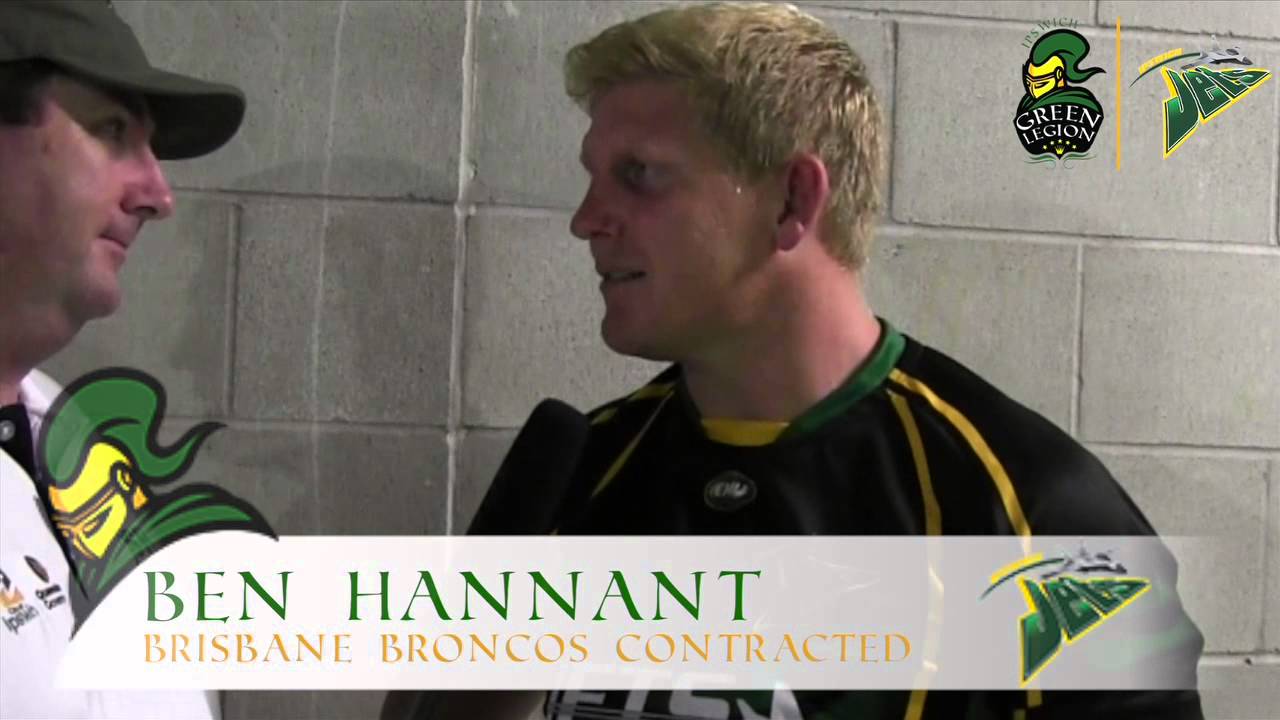 Ben Hannant, Wes Conlon and Steve Johnson on Jets trial v Burleigh ...