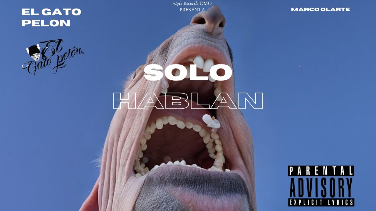 Marco Olarte - Solo Hablan - El Gato Pelon - Style Récords DMO - YouTube