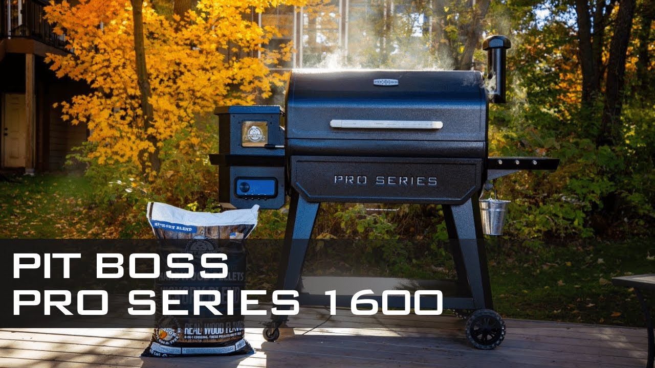 Pit Boss Pro Series 1600 | Pit Boss Grills - YouTube