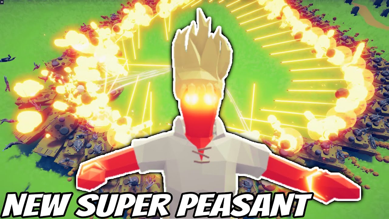 New Super Peasant vs Every Faction - Totally Accurate Battle Simulator ...