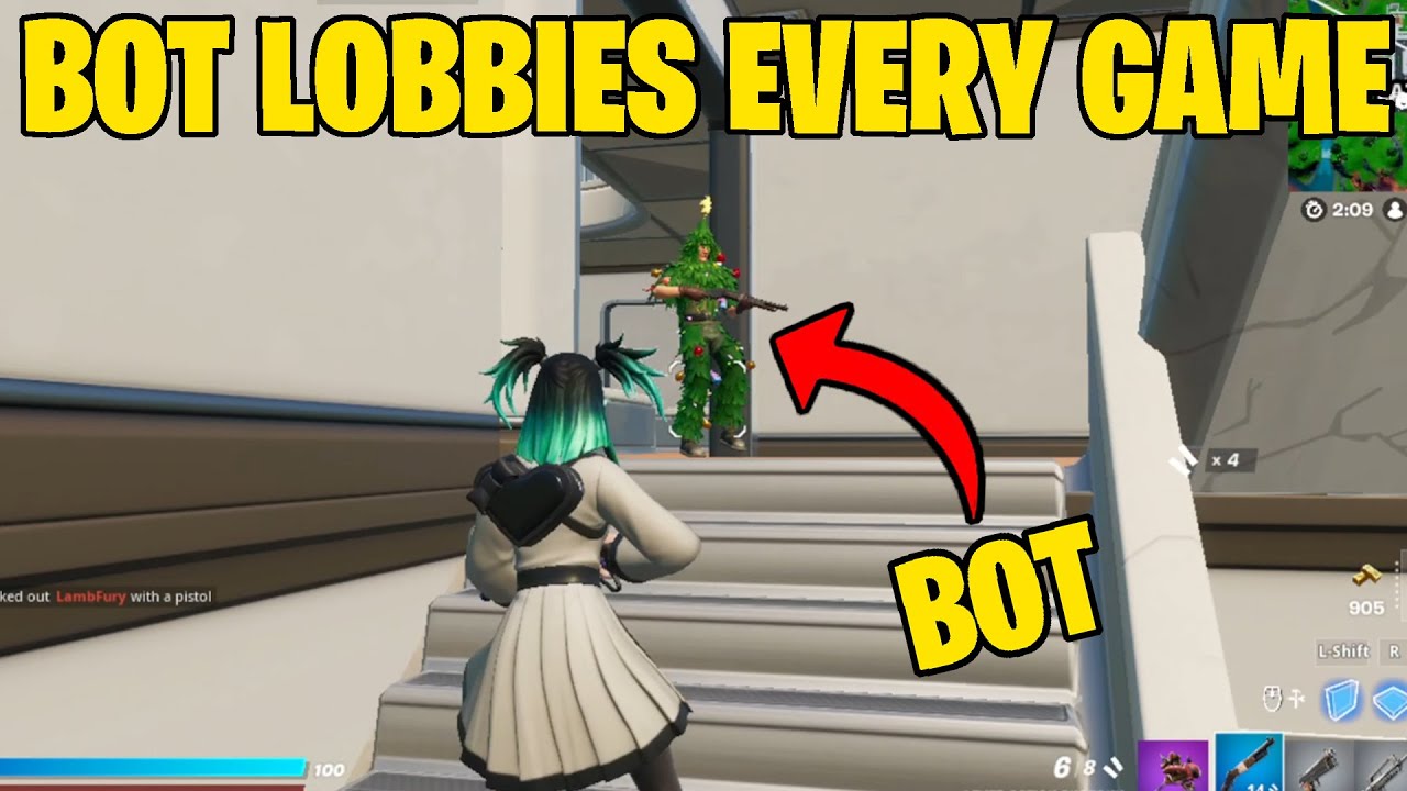 HOW TO GET BOT LOBBIES IN FORTNITE SEASON 8 (2 WAYS TO GET BOT LOBBIES ...