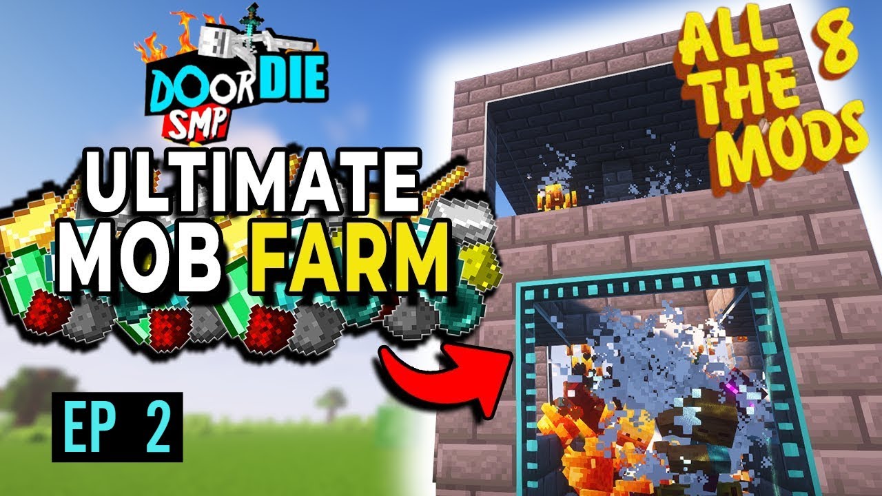 DO OR DIE | ep2 - ATM-8 | Mob Farm Epic Loot 🤔 (MOD smp Minecraft) # ...