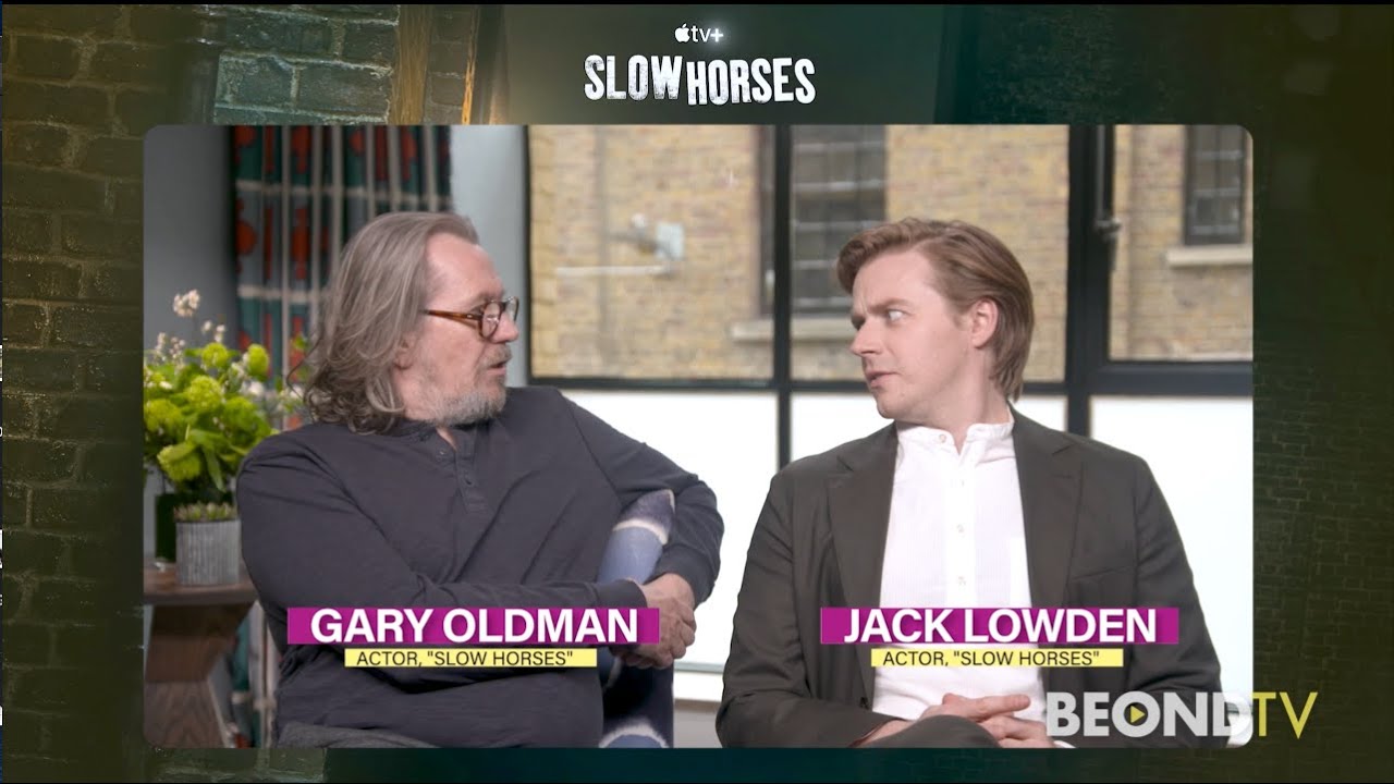 Gary Oldman and Jack Lowden are shaking up the spy genre with "Slow ...