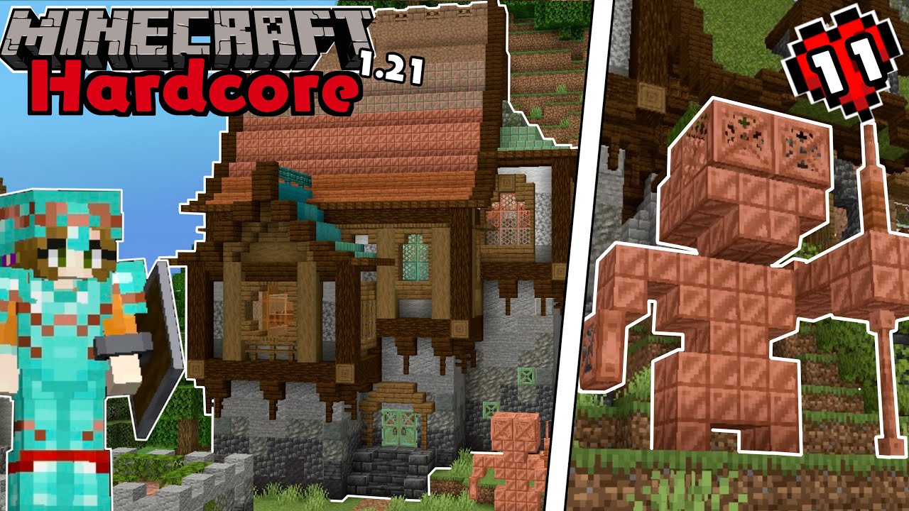 I Built a Copper Factory for the 1.21 Blocks! - Ep 11 | Minecraft 1.21 ...