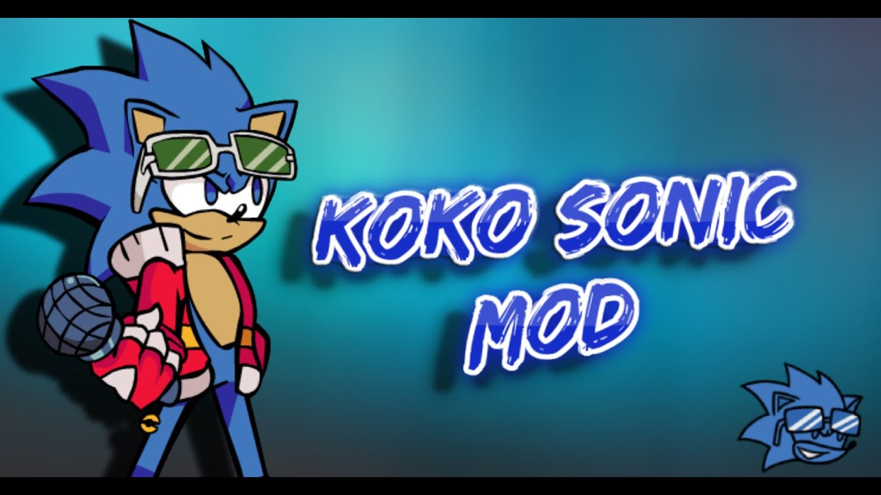 Friday Night Funkin' Koko Sonic Skin Mod Preview - YouTube