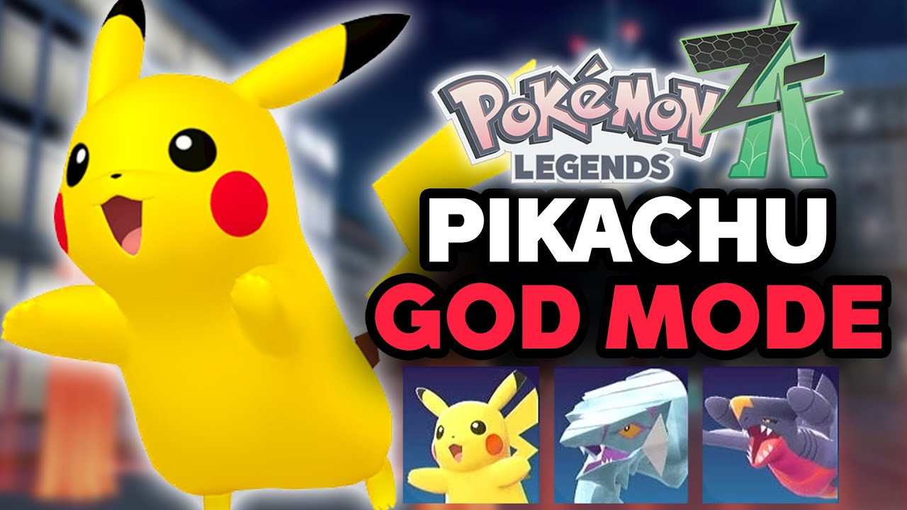 Pikachu is BROKEN Pokemon Legends ZA Ranked Battles - YouTube