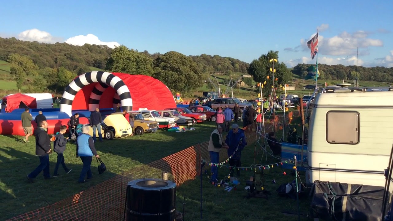 Ashover Vintage Festival of Light 2014. - YouTube