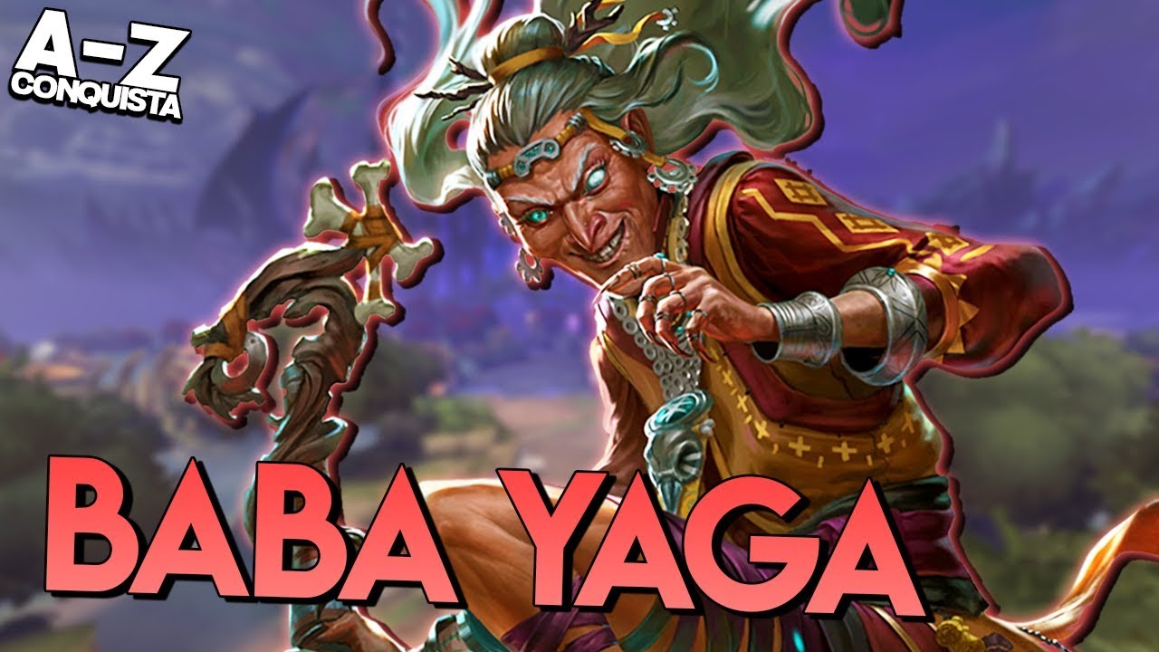 BABA YAGA, A-Z Conquista + Guia, Smite BR - YouTube