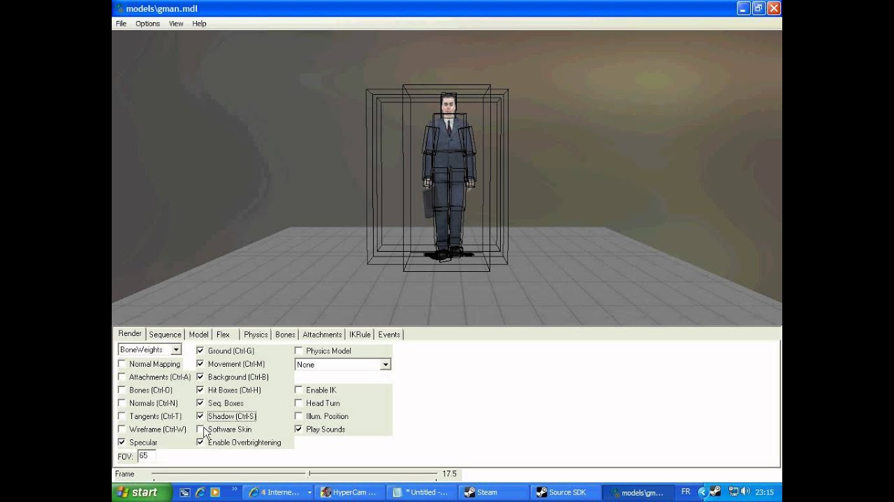 half-life 2 gman secret walk animation - YouTube