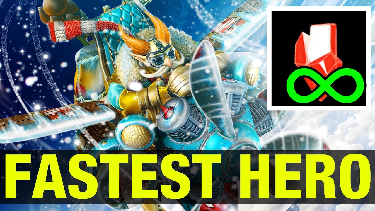 FASTEST HERO - INFINITY HASTE - FOREV GYROCOPTER - Dota 2 - YouTube