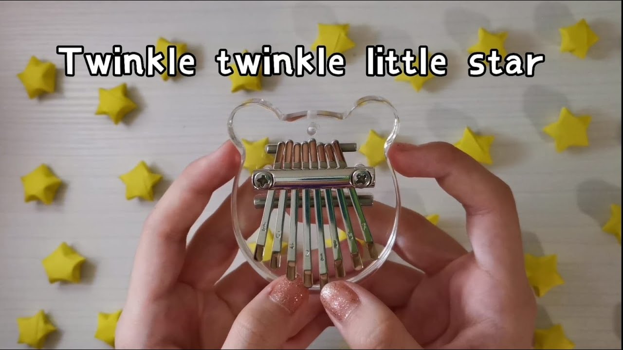 Twinkle Twinkle Little Star ⭐ 8-key Kalimba cover with easy tabs - YouTube