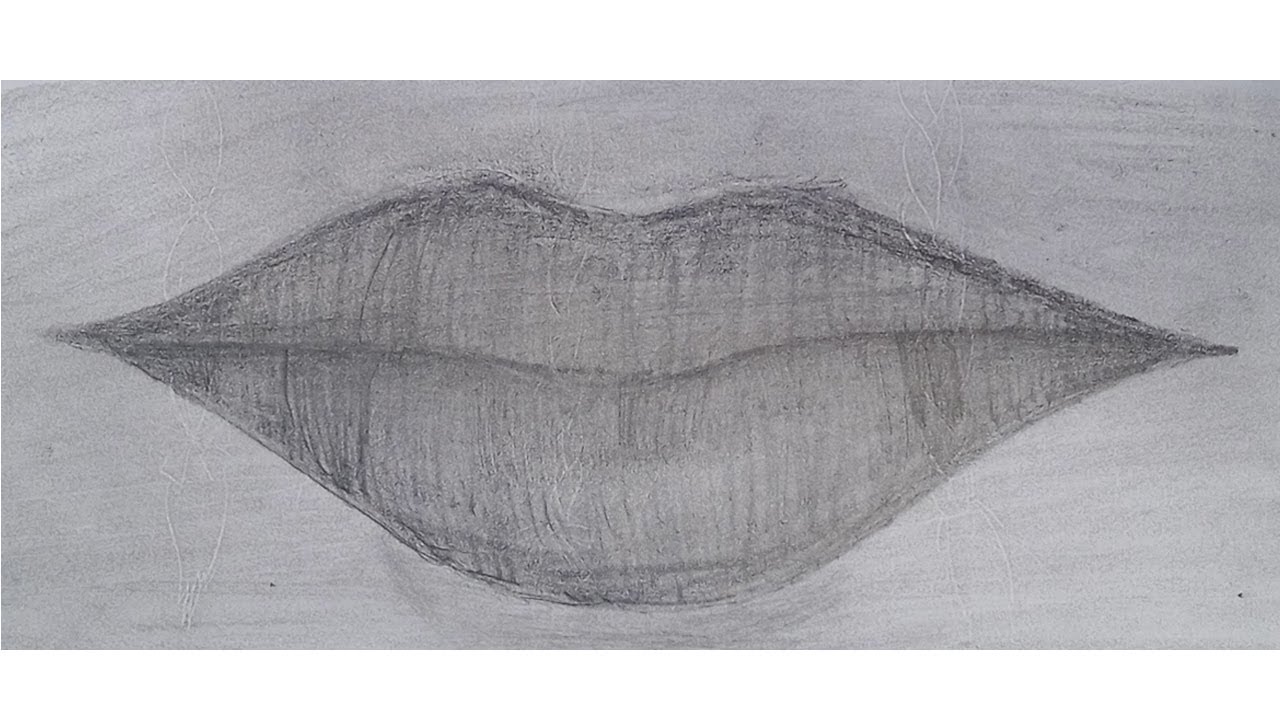girl lips drawing 👄 - YouTube