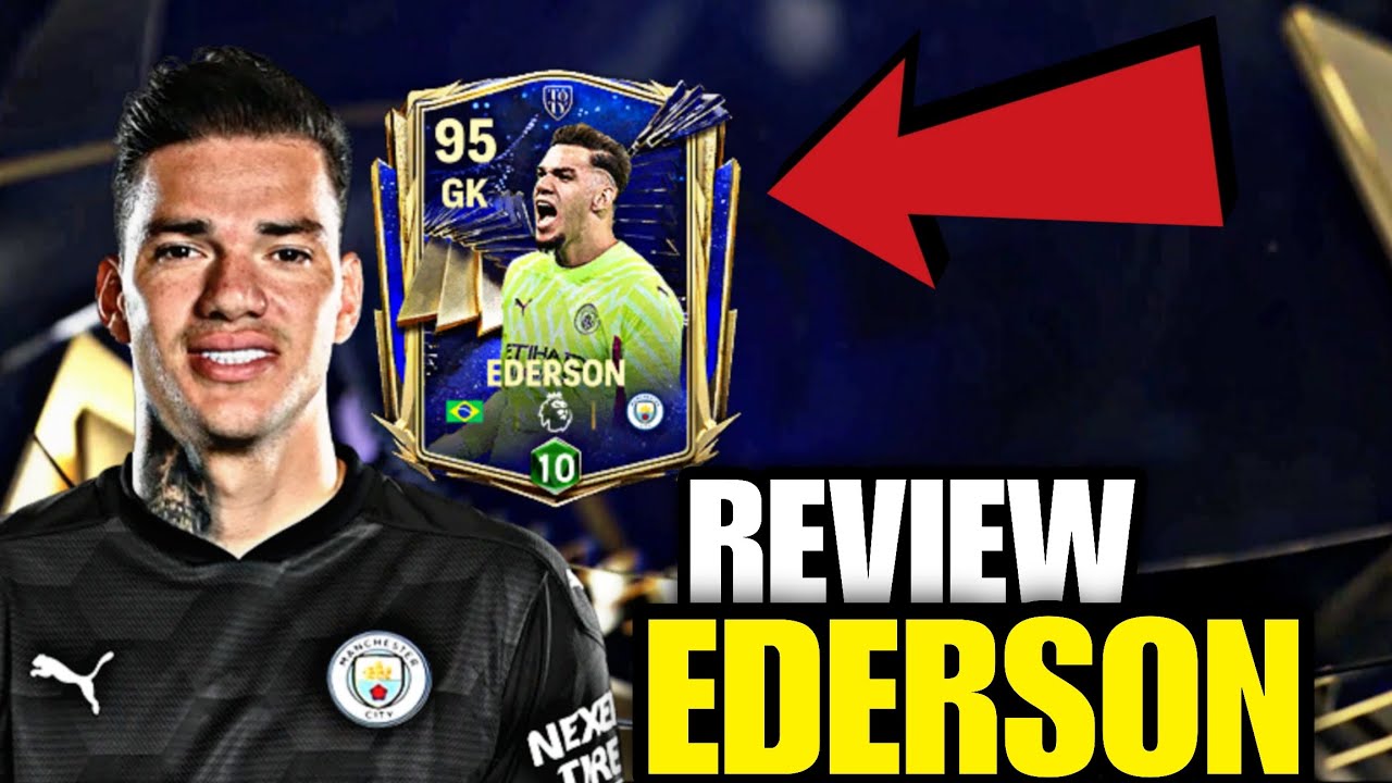 🇧🇷TESTEI A CARTA DO GOLEIRO EDERSON! REVIEW FC MOBILE 24! ️ - YouTube