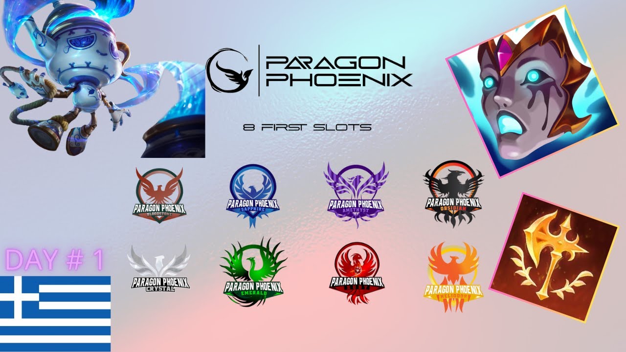 Paragon Phoenix Custom ML 5V5 QUALIFYING TOURNAMENT DAY#1 - YouTube