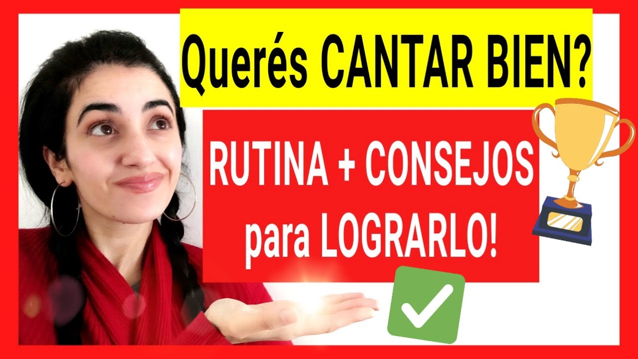 馃弳el Mejor Calentamiento Vocal Para Principiantes猸恟utina De