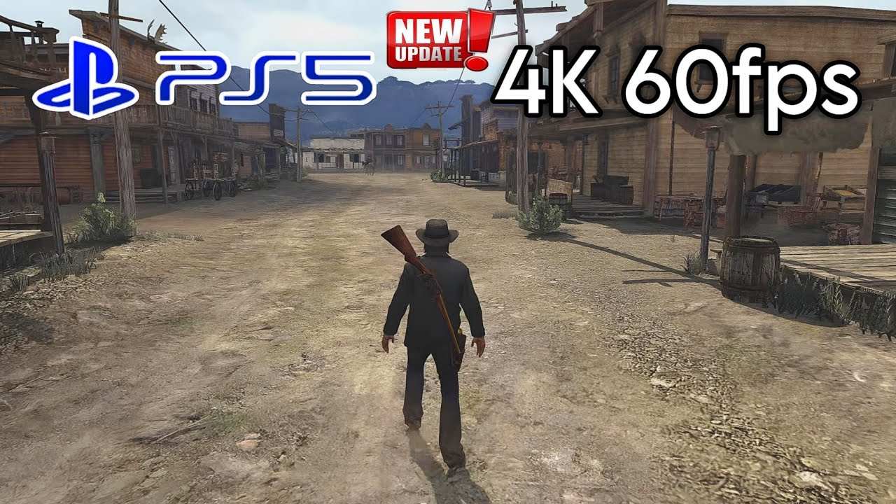 This is the Best Rdr1 has ever looked | 60fps Update | Rdr1 PS5 - YouTube