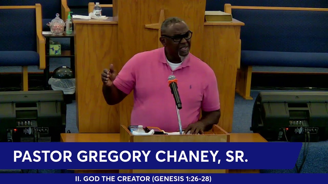Wednesday Night Bible Study Lesson: God the Creator by Pastor Gregory ...
