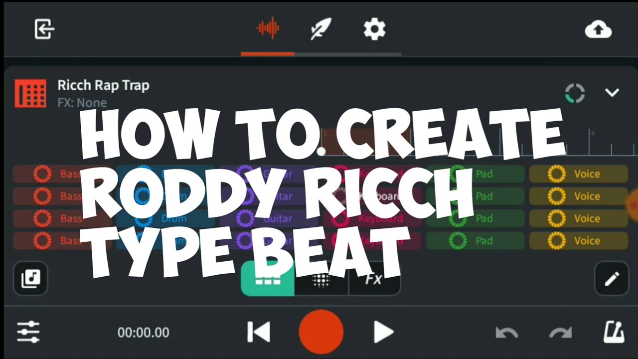 Create FIRE Roddy Ricch Type Beat On Bandlab With Looper - YouTube