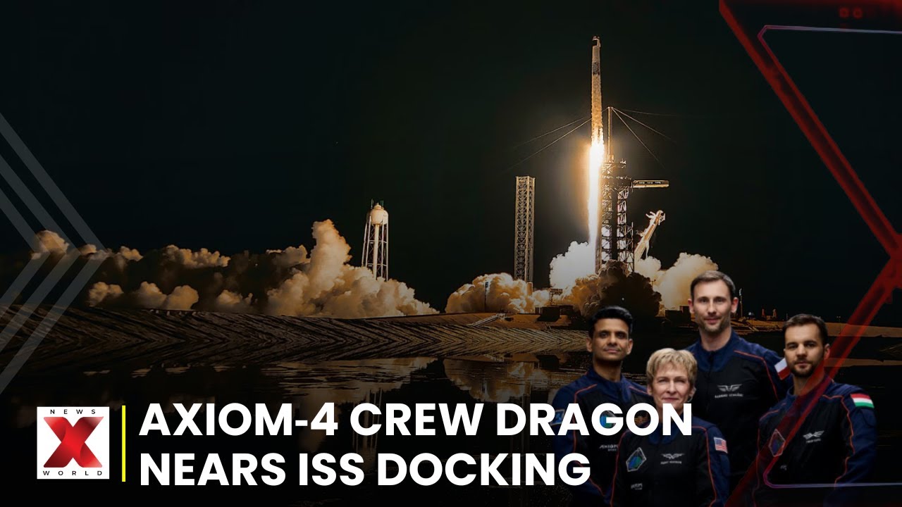 Axiom-4 Launches From NASA, Ahead of Schedule for ISS Docking | NewsX ...