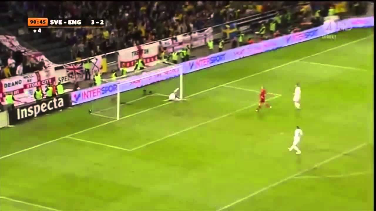 Zlatan Ibrahimović bicycle kick goal vs England - YouTube