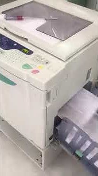 Máy in siêu tốc riso EZ390 - YouTube