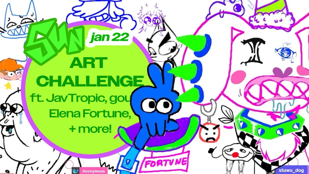 GOOP WEEK DAY 2: FUNNY ART CHALLENGE - YouTube
