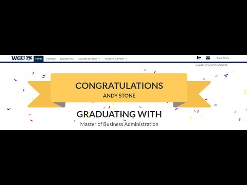 WGU - Part 36: Long overdue update on my WGU Journey... - YouTube